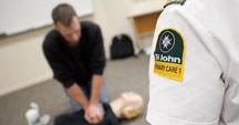 St John for first aid training, equipment and information