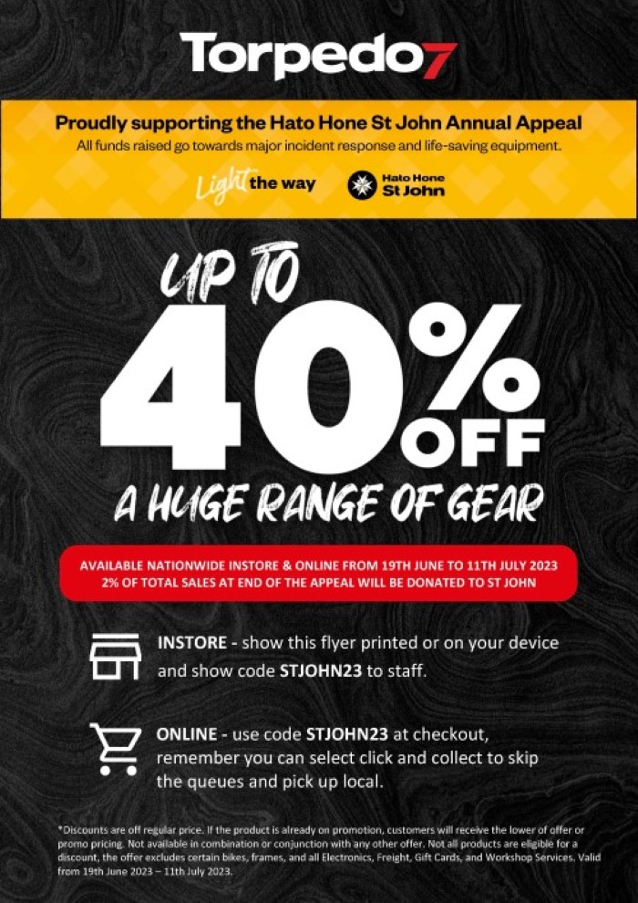 Support the Light the Way Annual Appeal with Torpedo7